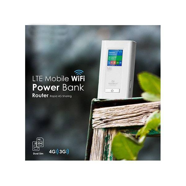 مودم 4G بی‌ سیم و قابل حمل نزتک مدل NZT-99C - فروشگاه اینترنتی بانی کالا